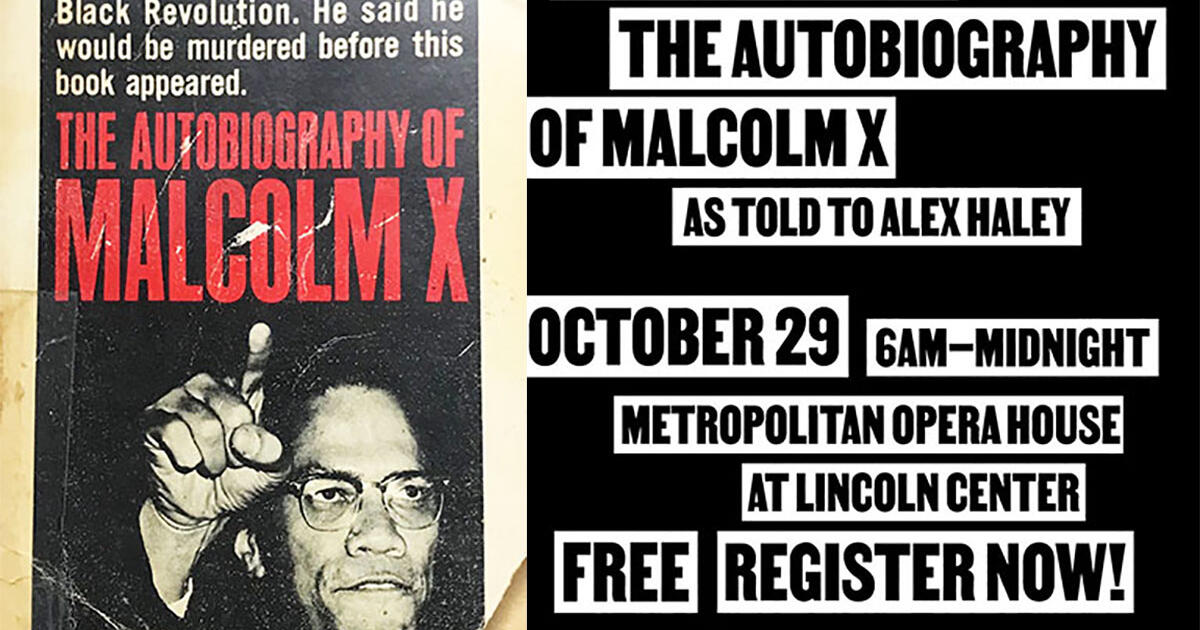 Marathon Malcolm X Reading Will Highlight His Days 'Peddling Reefers ...