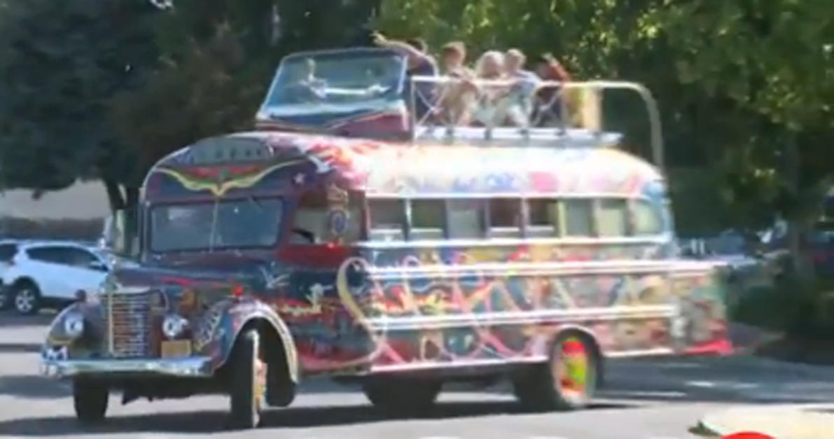 Going Further: Merry Pranksters' Magic Bus Plans Cross-Country Trek