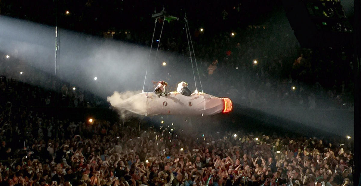 Dead & Company Light Up New Year's Eve with Giant Joint