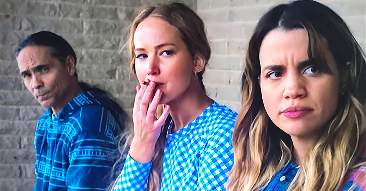 Jennifer Lawrence Smokes Weed in Third Consecutive Movie