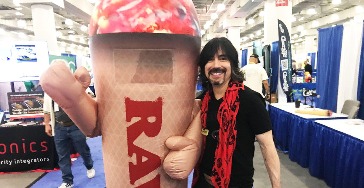 Rolling Papers King, RAW's Josh Kesselman, Lights Up New York's CWCBExpo