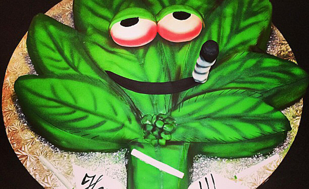 Rihanna Weed Cake