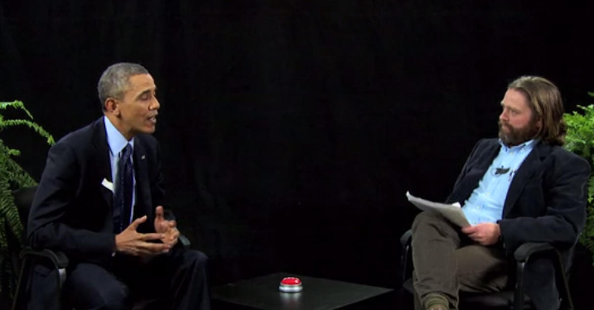 'Between Two Ferns' with Obama and Zach Galifianakis